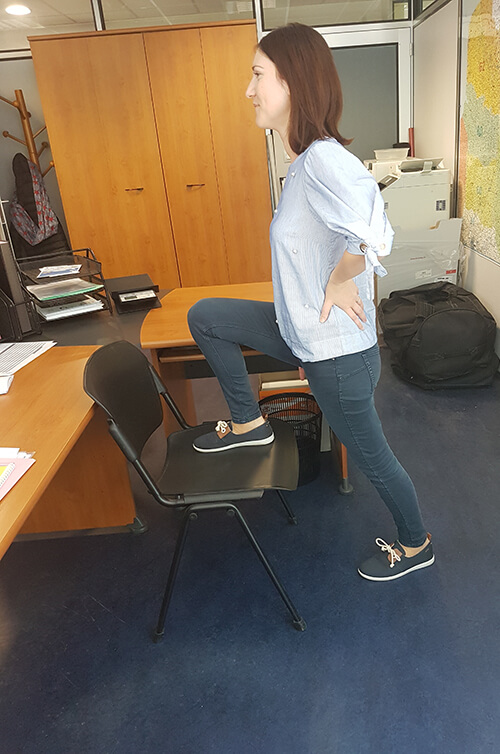 Télétravail : exercices pour se sentir mieux en position assise | IRBMS